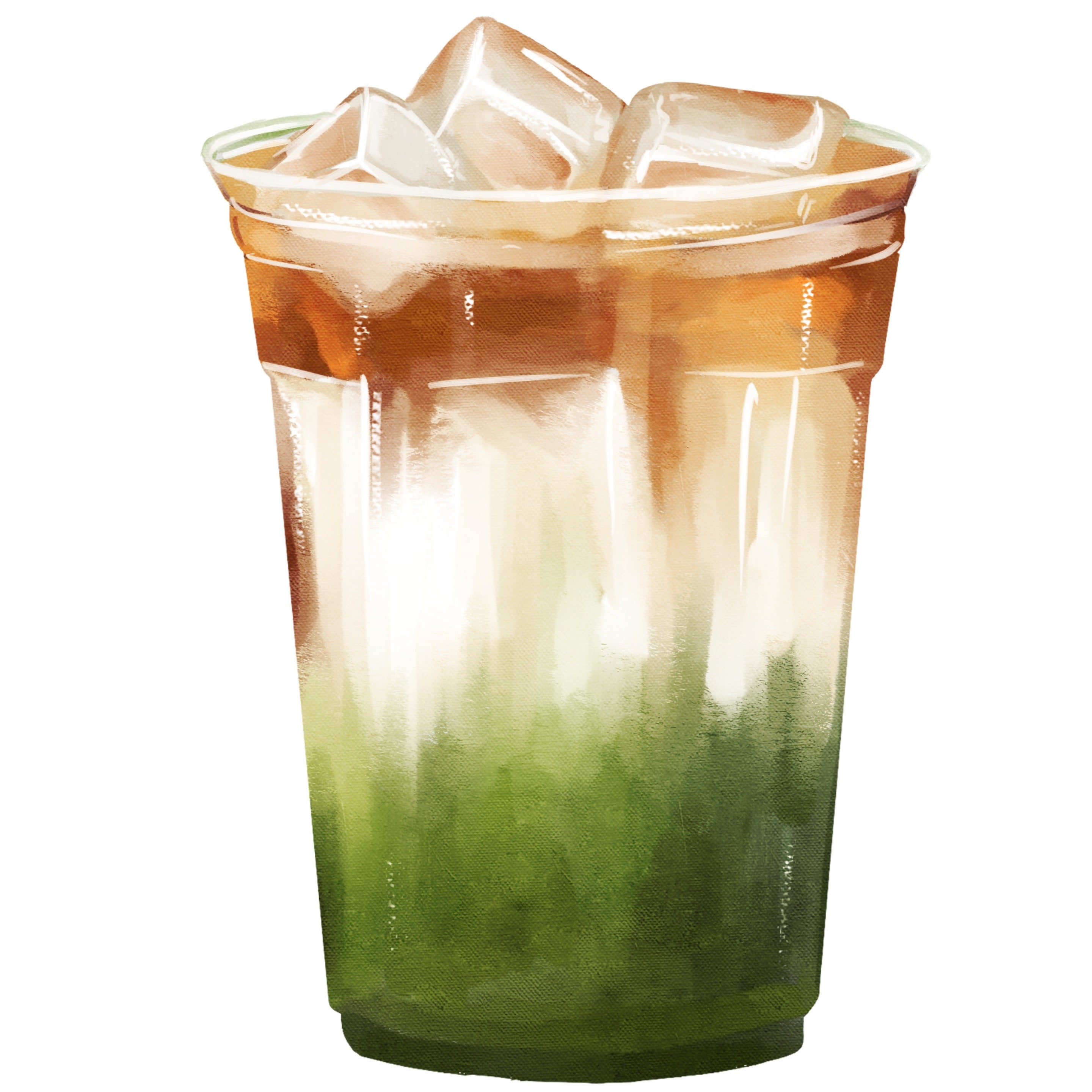 Matcha Espresso Latte | Kiss of Matcha