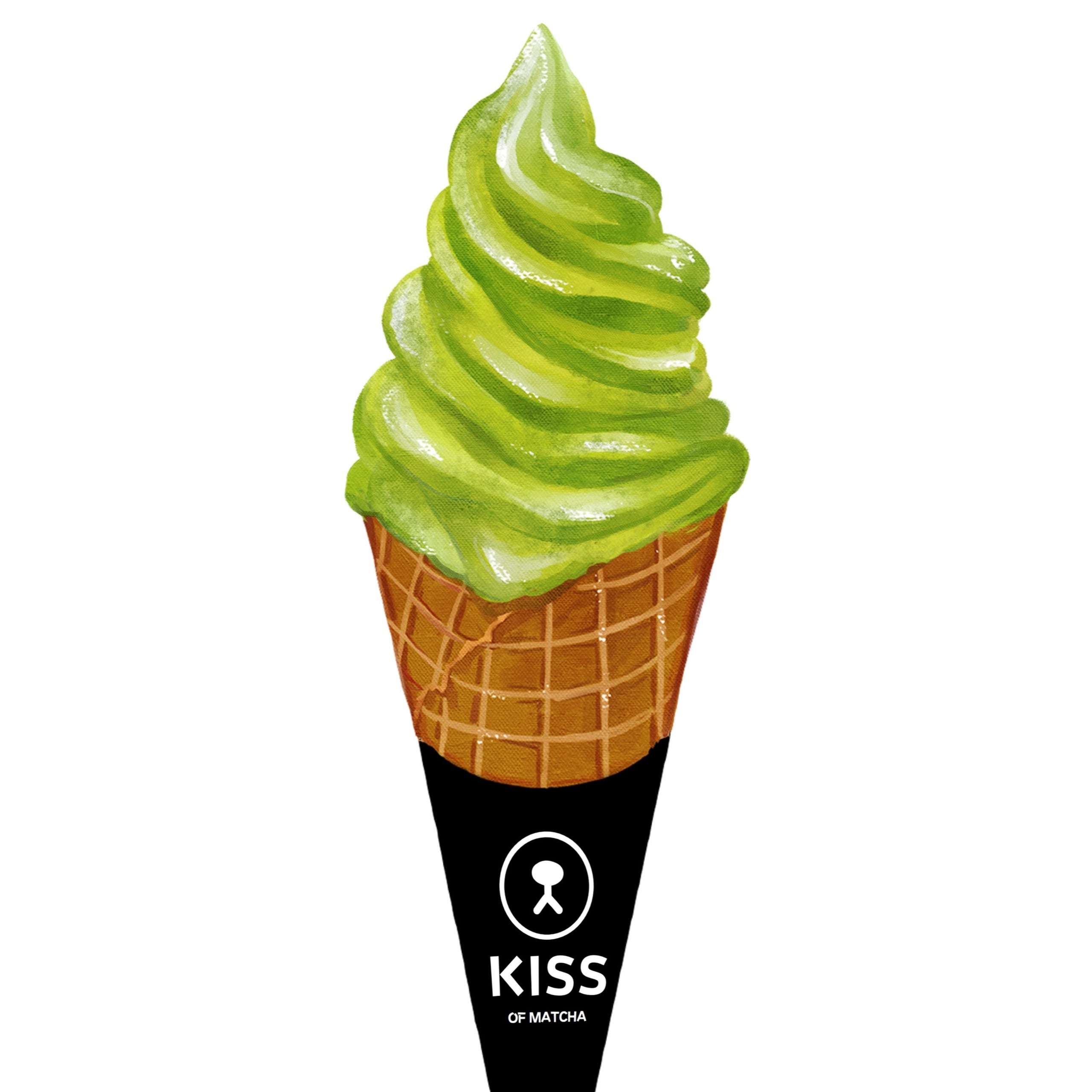 Matcha Soft Serve | Kiss of Matcha